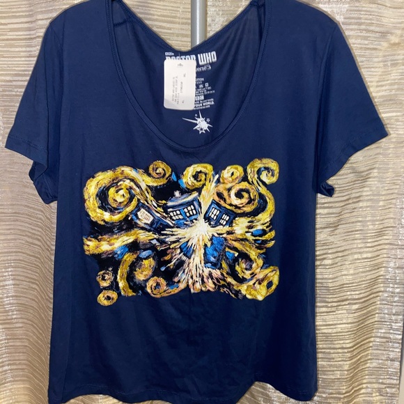BBC | Tops | Dr Who Tardis Shirt Authentic Bbc Merch | Poshmark